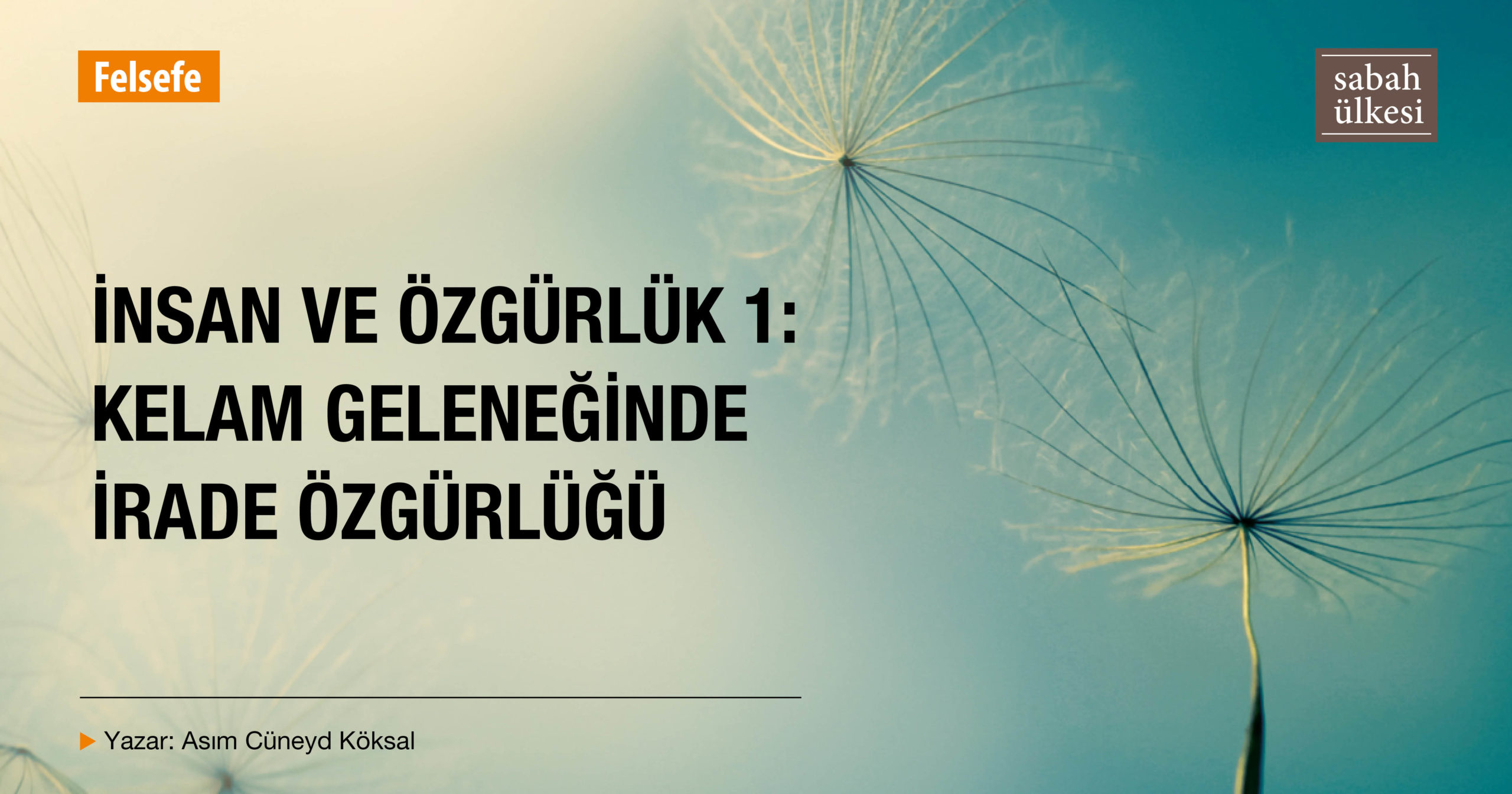 Sabah Ülkesi | Kültür-Sanat ve Felsefe Dergisi İNSAN VE ÖZGÜRLÜK 1 ...